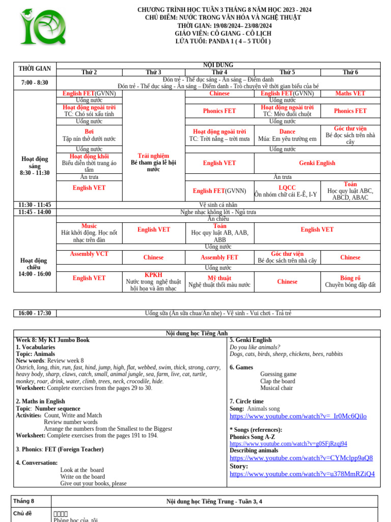 PANDA 1 - KHT 3 Tháng | PDF