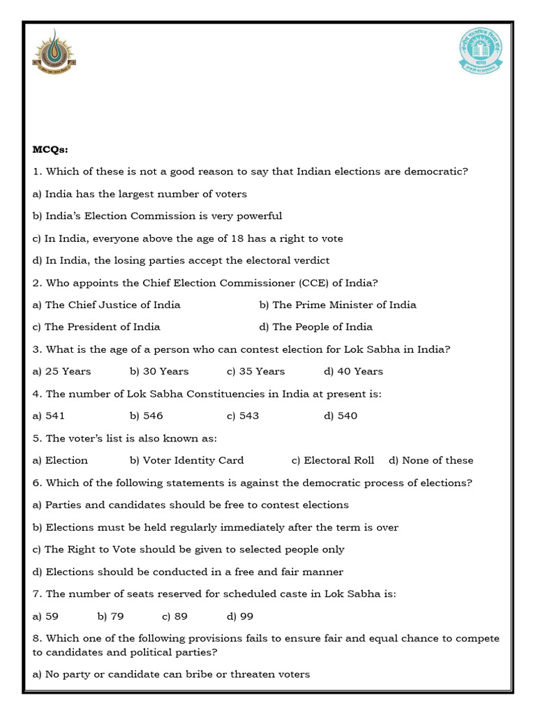 Grade 9 Civics: Electoral Politics | PDF | Elections | Voting