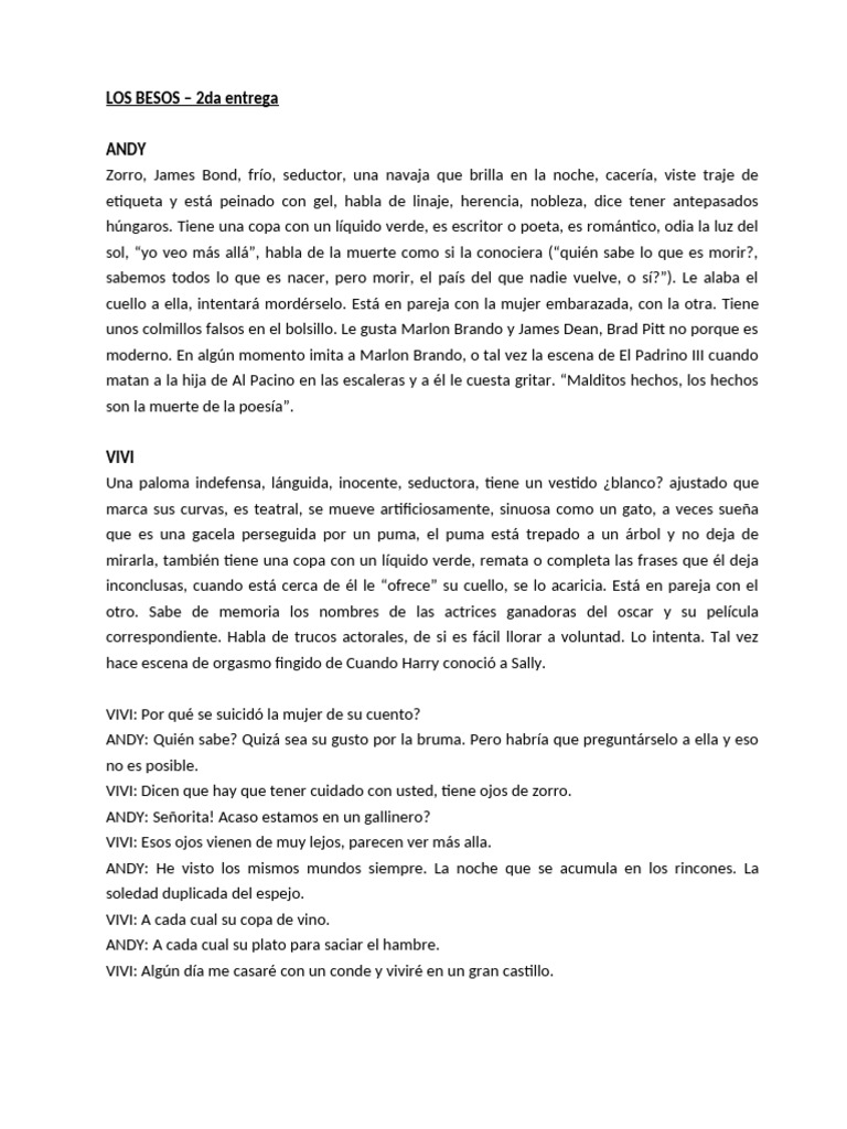 Los Besos 2da Entrega - Gabyschapiro | PDF