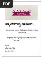 Legal Methods KSLU Important Questions | PDF