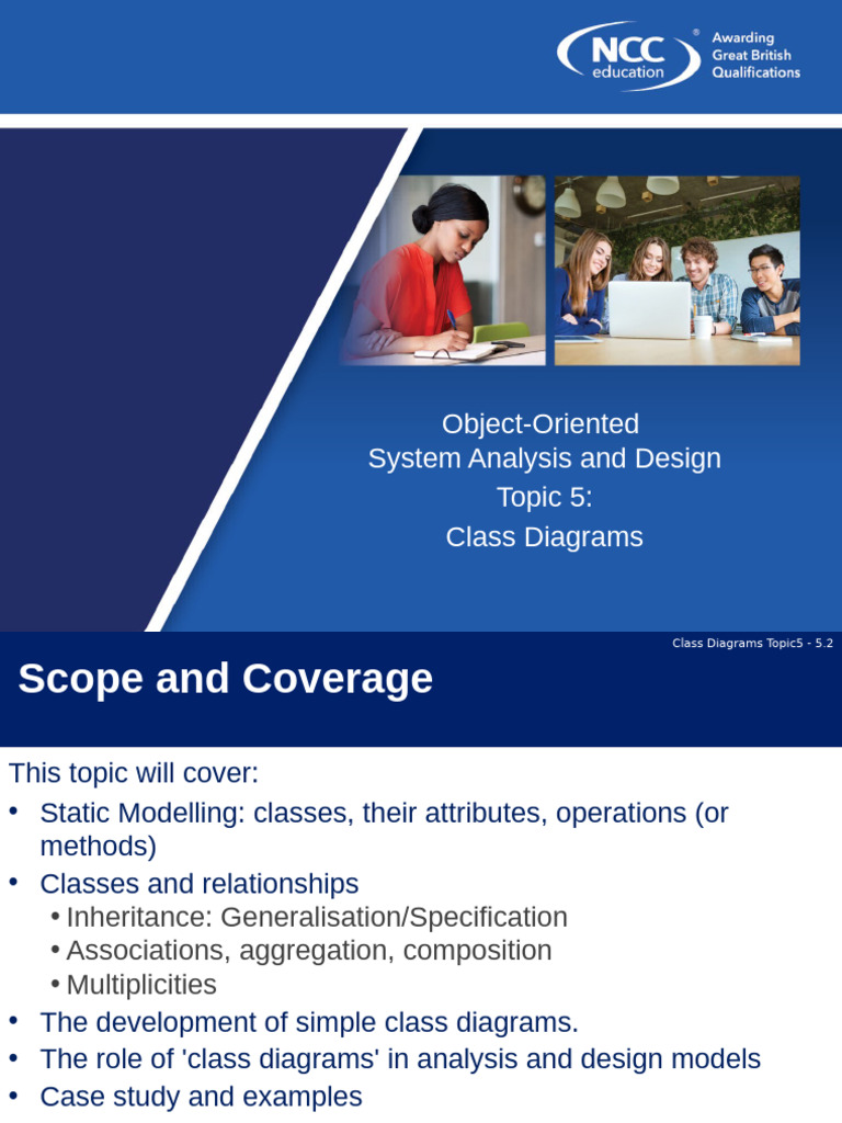 OOSAAD Topic 5 Class Diagrams | PDF | Class (Computer Programming ... OOSAAD Topic 5 Class Diagrams | PDF | Class (Computer Programming ...