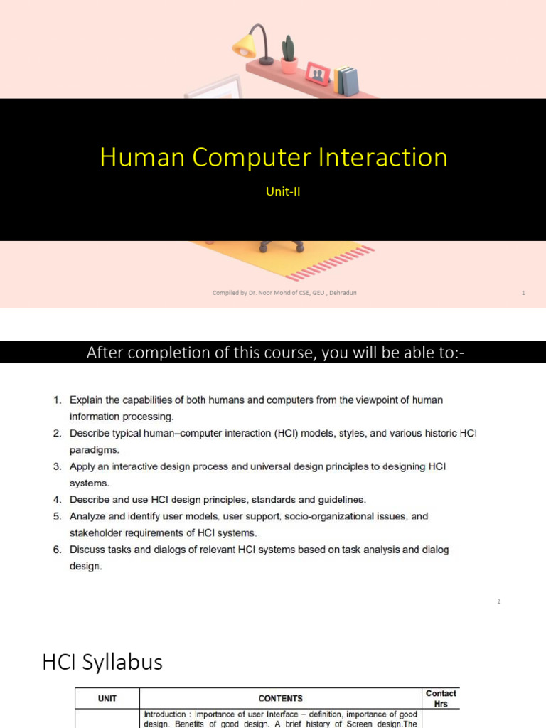 hci2 | PDF | User Interface | System