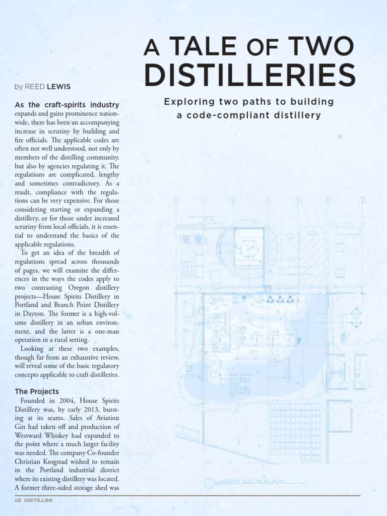 distiller-tale-of-two-distilleries | PDF | Fire Sprinkler System | Whisky