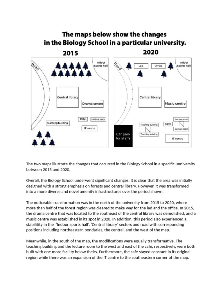 Map About Biology School | PDF | Social Science | Science & Mathematics