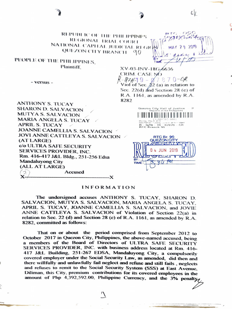 (N) PP v. Tucay Et Al | PDF
