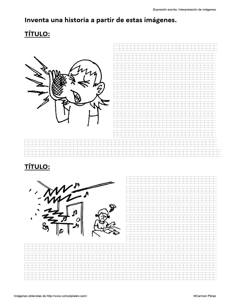 Inventa Una Historia A Partir de Estas Imagenes5 | PDF