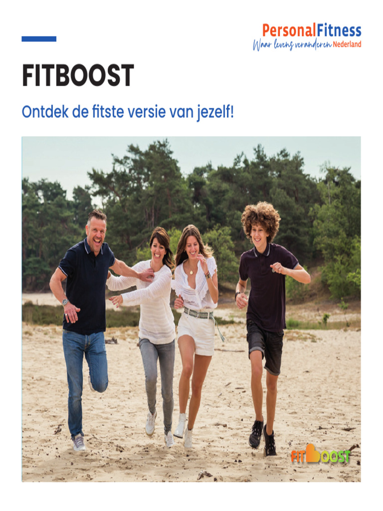 FITBOOST AJa 4 Weken Weekschema 2022 | PDF
