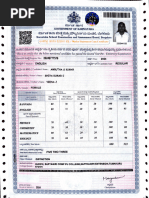 SSLC Marks Card | PDF