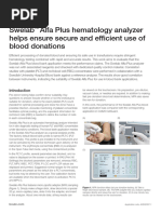 Erytra Eflexis Brochure IM | PDF | Blood Type | Blood Transfusion