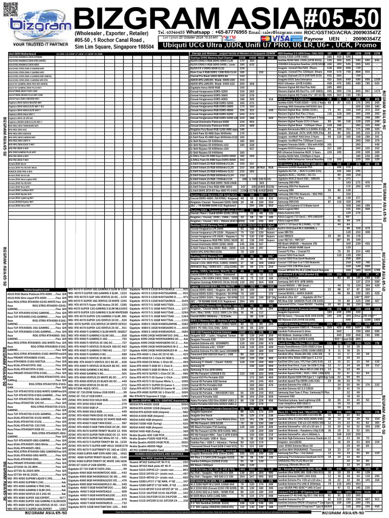 001 Bizgram Asia 20 October 2024 B | PDF | Solid State Drive | Usb Flash Drive