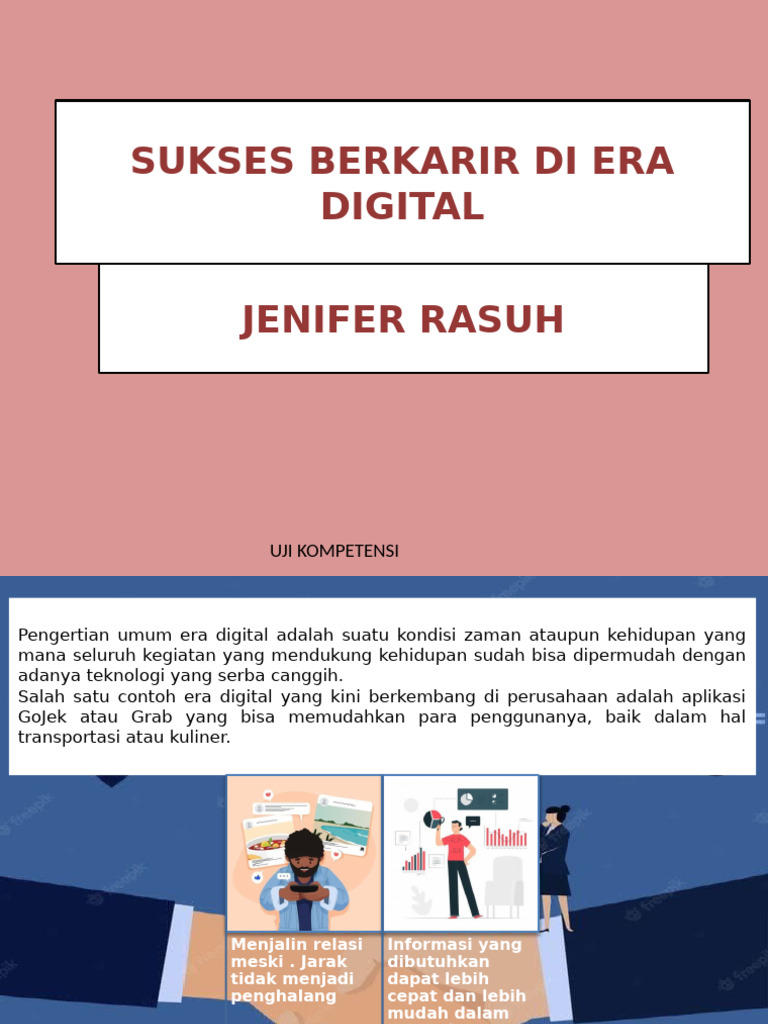 Digital Jenifer Rasuh Slide4 | PDF