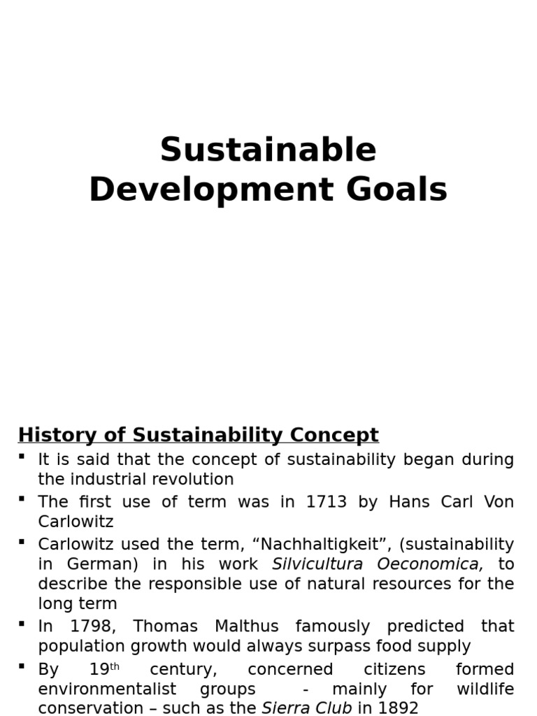 Sustainable Development Goals | PDF | Sustainability | Kyoto Protocol