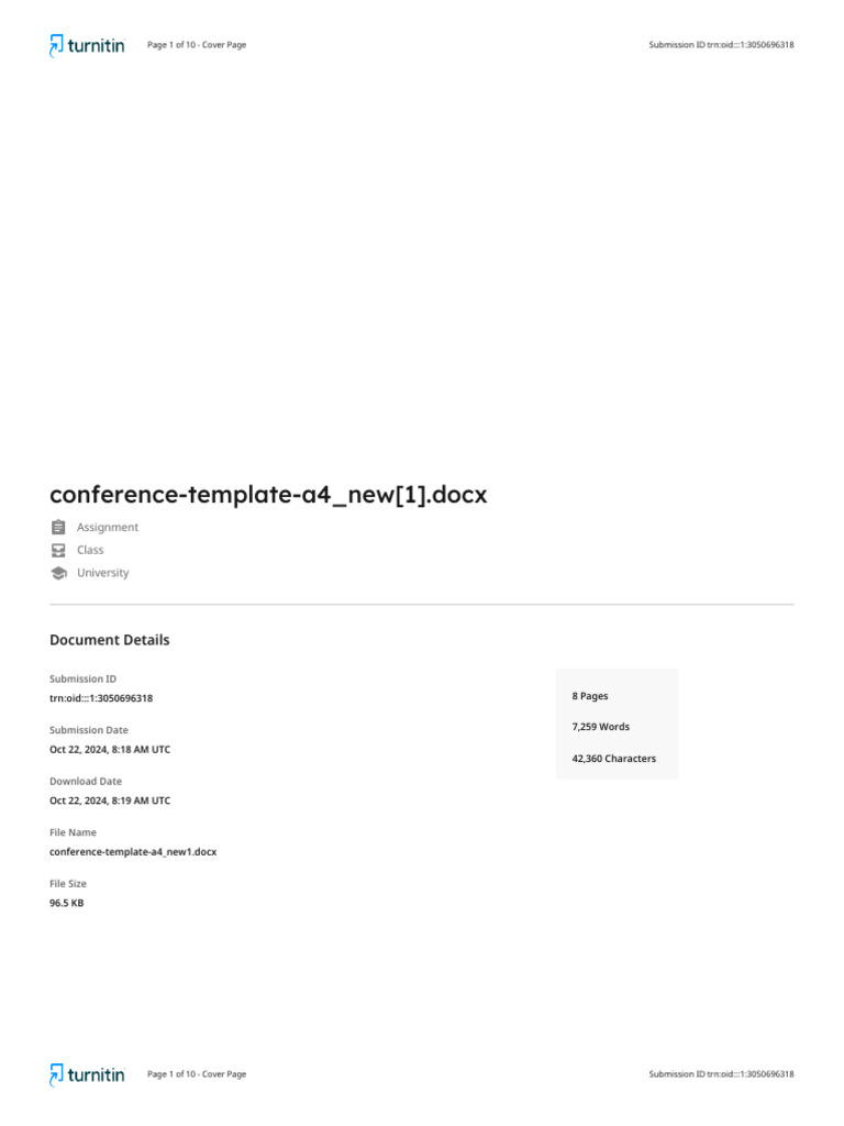 AI Conference Template A4 New1 | PDF | Deep Learning | Artificial Neural Network