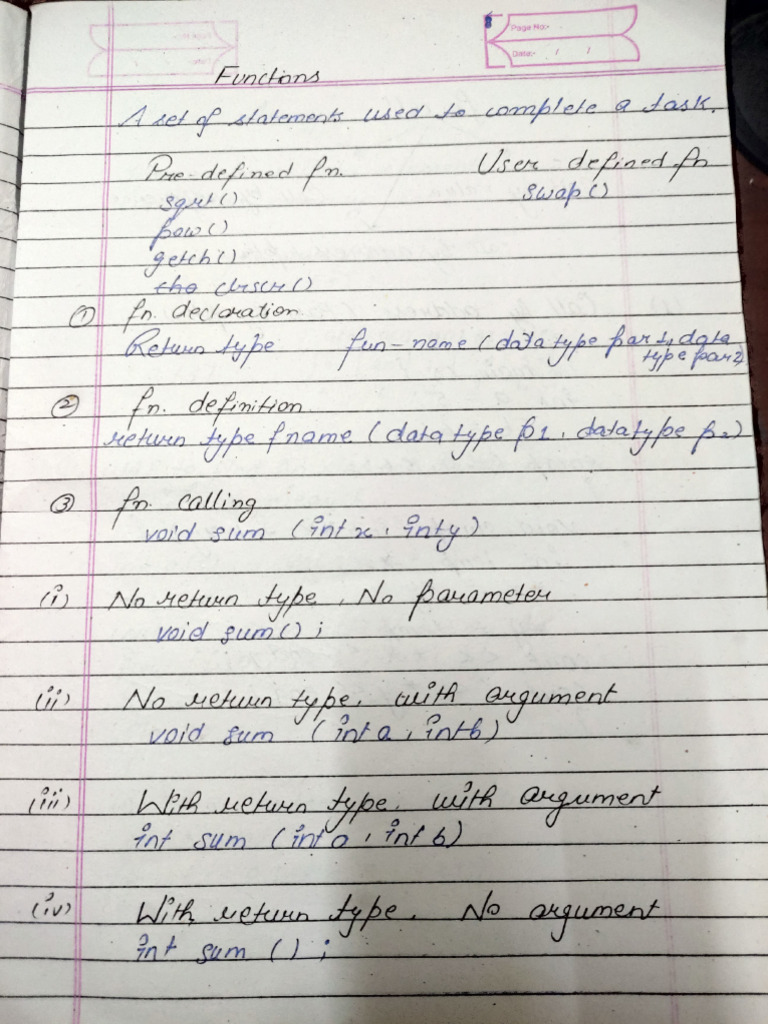 OOPS Class Notes | PDF