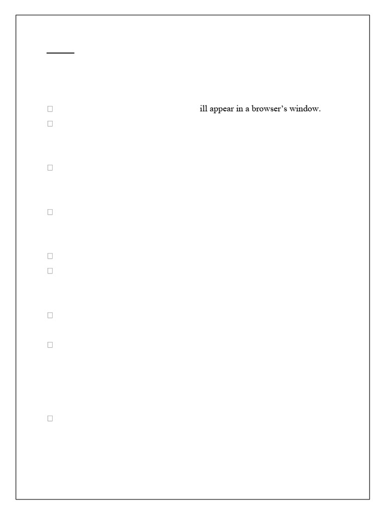 Html Document Bca Pdf Pdf Html Html Element