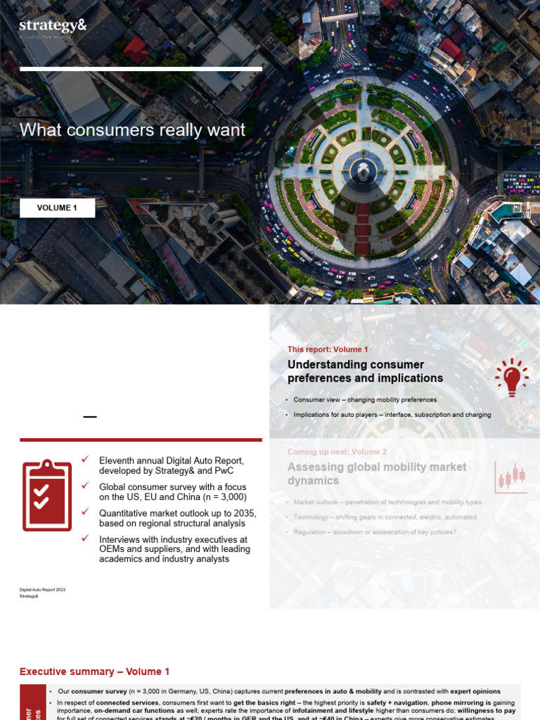 Consumer Insights in Automotive Trends | PDF | Car | Smartphone