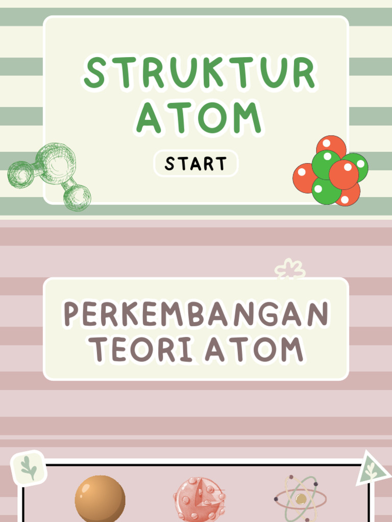 Teori Atom: Sejarah dan Struktur Atom | PDF