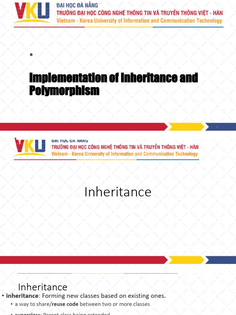 Chapter 6. Implementation of Inheritance and Polymorphism | PDF ... Chapter 6. Implementation of Inheritance and Polymorphism | PDF ...