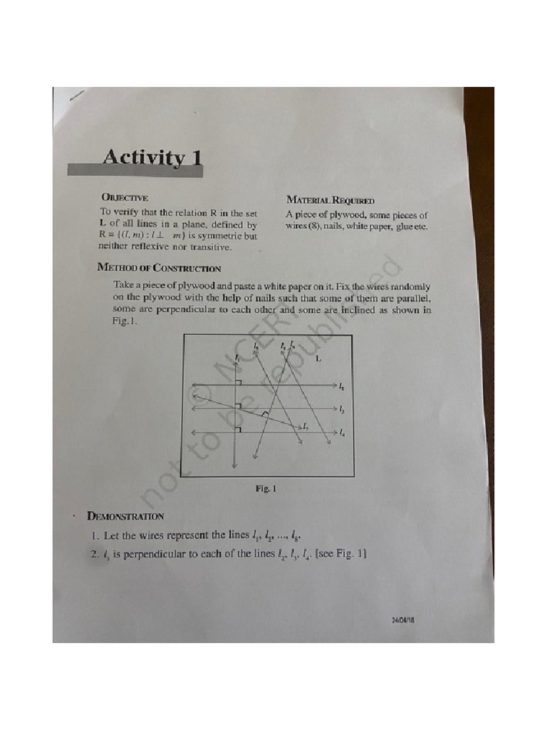 Maths Activity | PDF