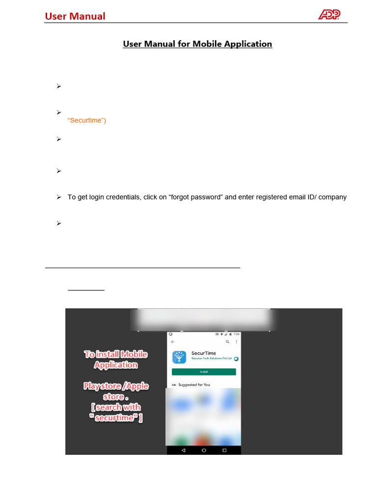 User Manual For Mobile App - Emonics | PDF