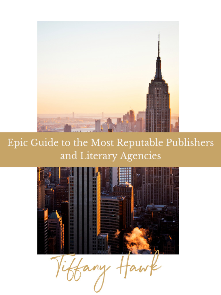 Epic Guide To The Most Reputable Publishers and Literary Agencies ...