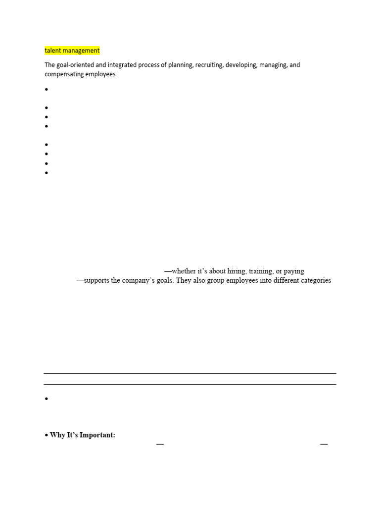 hrm chap 4 mid | PDF | Employment | Talent Management hrm chap 4 mid | PDF | Employment | Talent Management