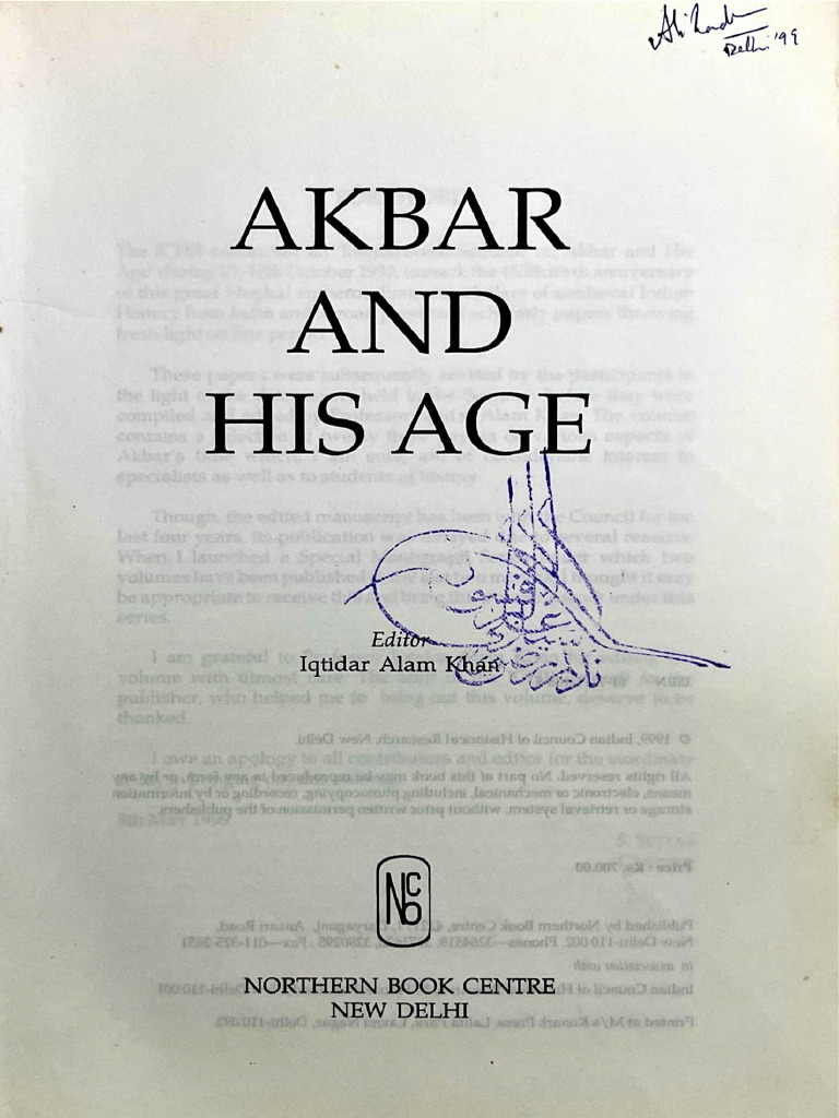 Moosvi Akbar & Akbarnama | PDF