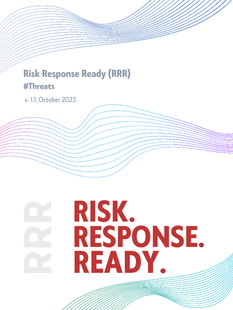Risk Response Ready (RRR) Tool v.1.1 Oct. 2023-corrected_shared | PDF ...