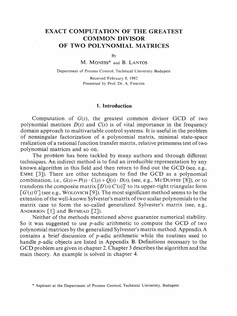 Ojsadmin,+Journal+Manager,+EE 1982-26-3!4!06 en | PDF | Matrix (Mathematics) | Factorization