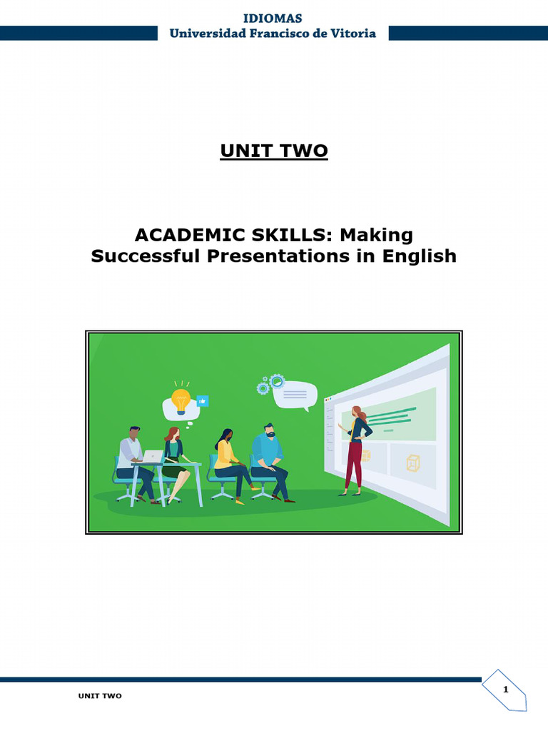 Tips for Effective English Presentations | PDF | Information | Attention
