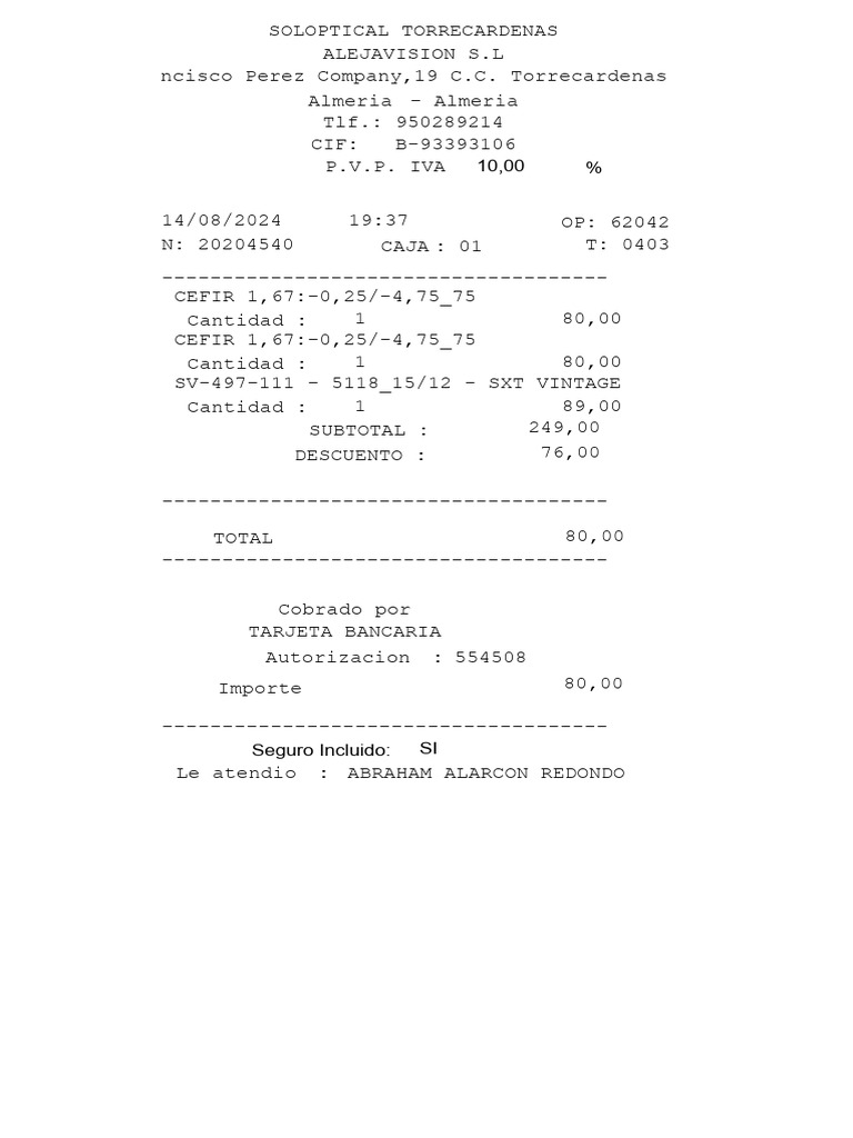 Ticket | PDF