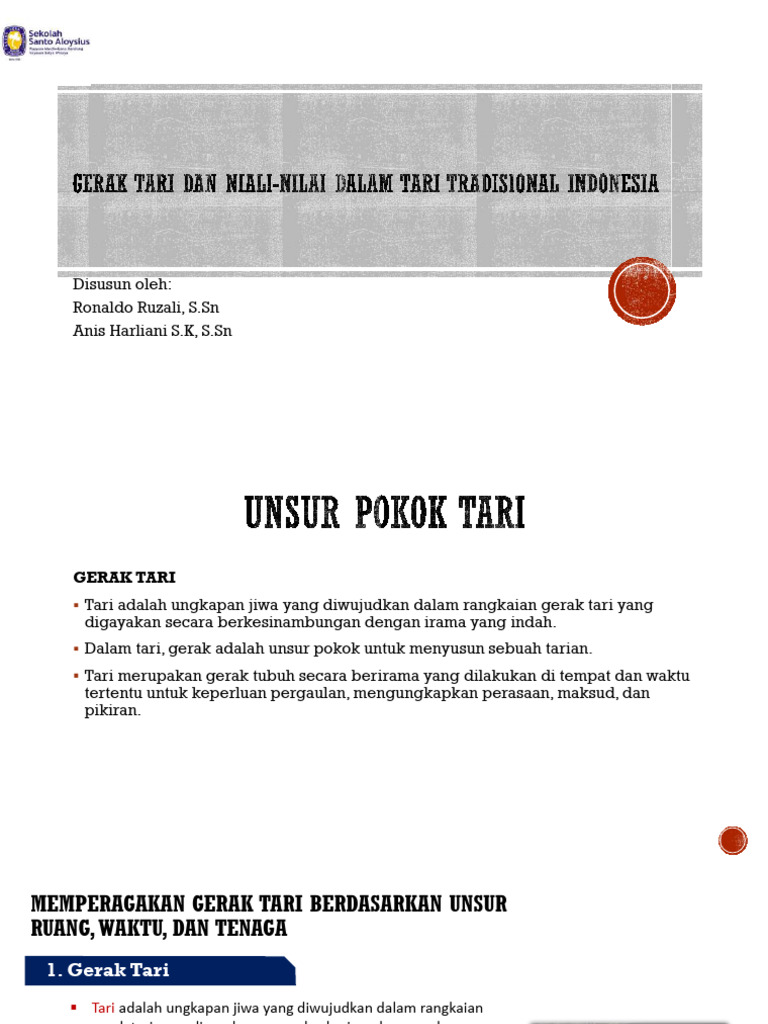 Gerak Tari Dan Niali-Nilai Dalam Tari Tradisional Indonesia | PDF Gerak Tari Dan Niali-Nilai Dalam Tari Tradisional Indonesia | PDF