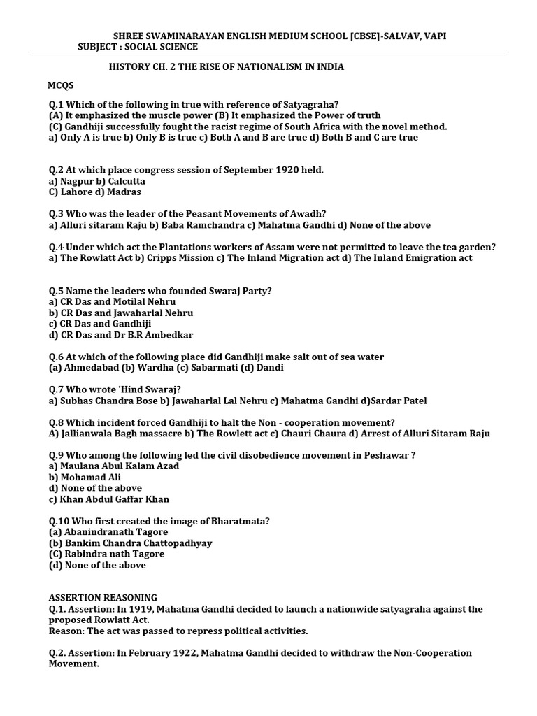 his ch. 2-1 | PDF | Mahatma Gandhi | British India