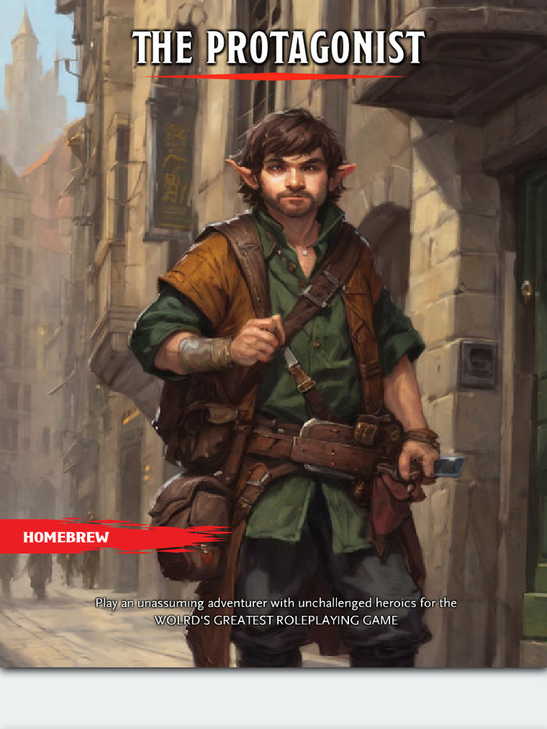The Protagonist _ GM Binder | PDF
