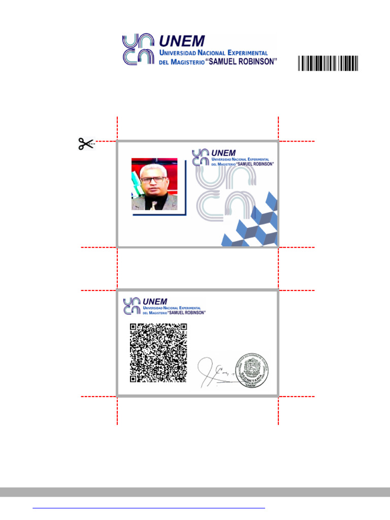 Carnet Unem 06806554 | PDF