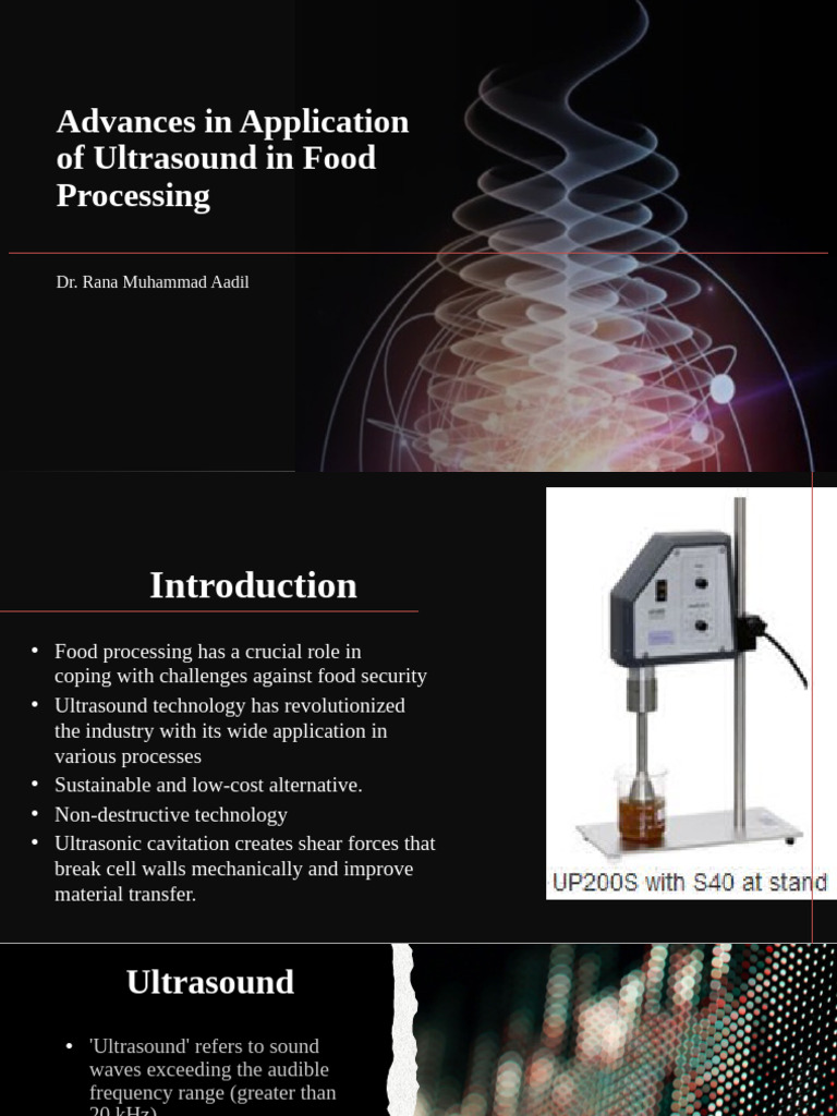 Ultrasonication | PDF | Ultrasound | Polymers