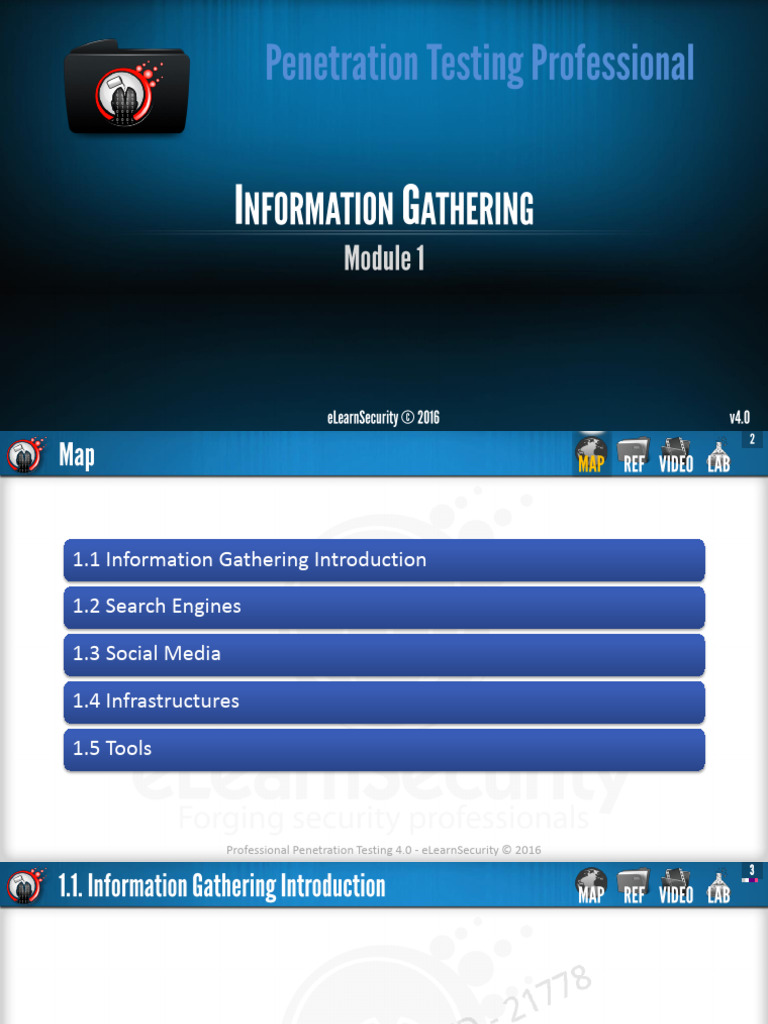 21778-1_Information_Gathering | PDF | Domain Name System | Cyberspace