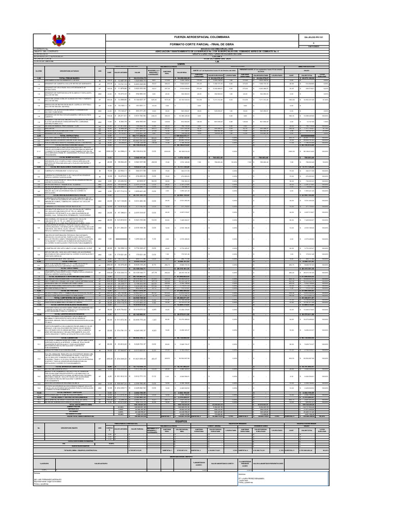 Análisis de Ejecución Financiera | PDF