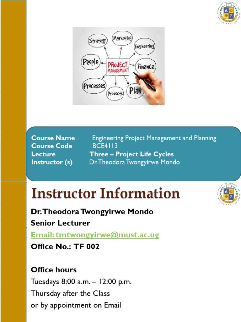 Lecture 3 - Project Life Cycles | PDF | Project Management | Business