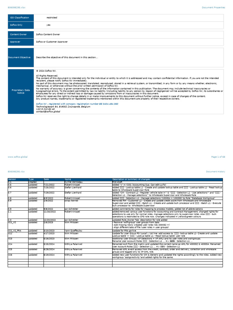 R&R Matrix V27 Draft | PDF | Point Of Sale | Accounts Payable