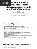 Health Deficit | PDF