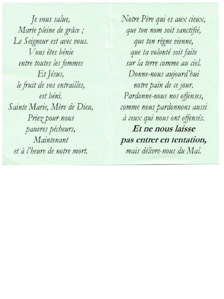 PRIERES | PDF