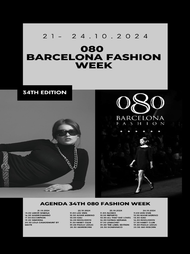 Agenda Desfile | PDF