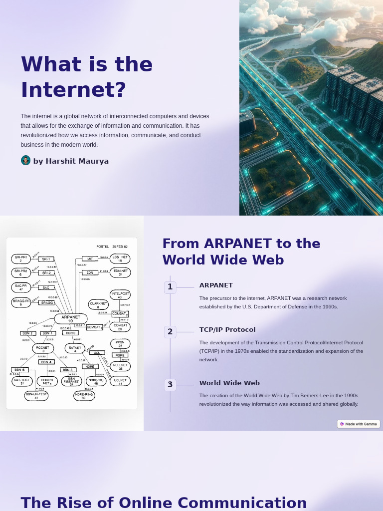 What is the Internet | PDF | Internet | Security