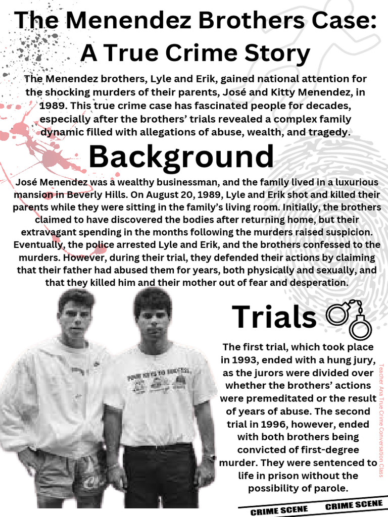Menendez | PDF | Violence | Crimes