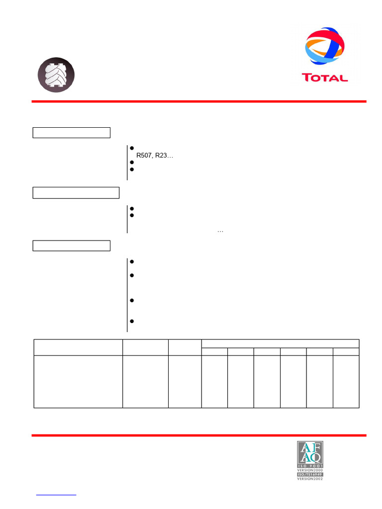 TOT_PLANETELF ACD_TDS | PDF | Gases | Mechanical Engineering