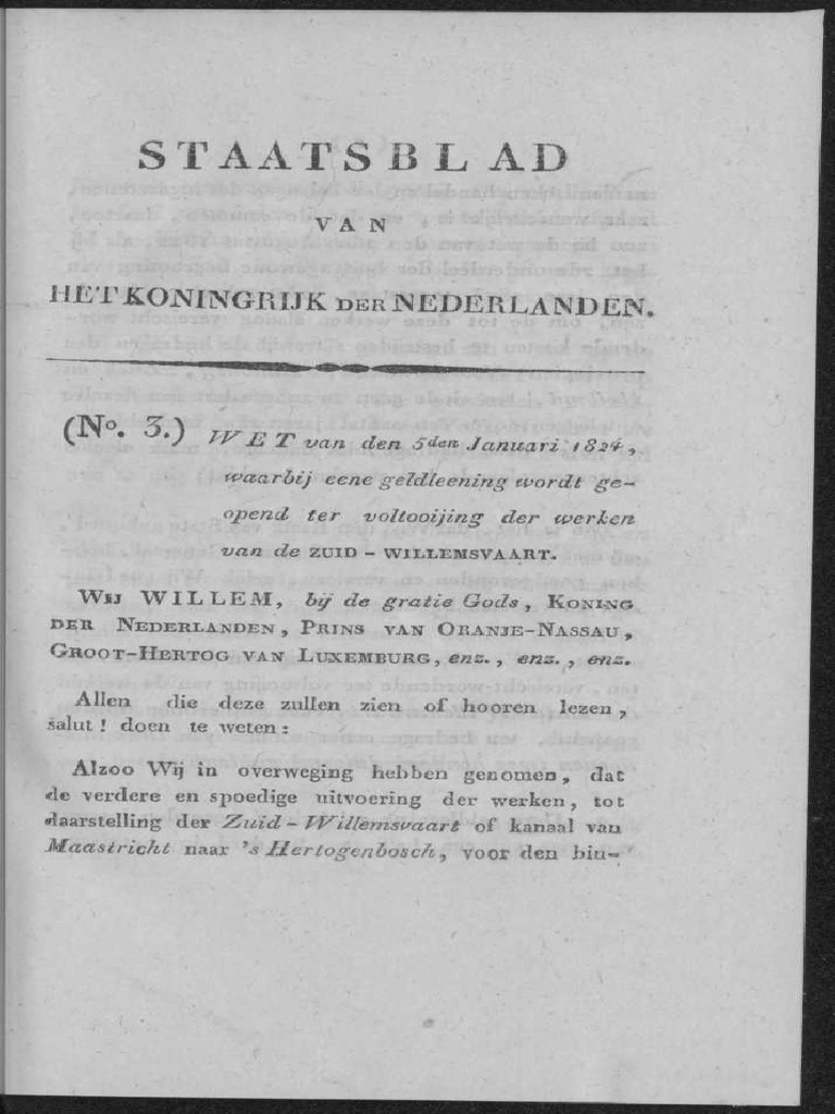 Staatsblad No.3 1824 | PDF