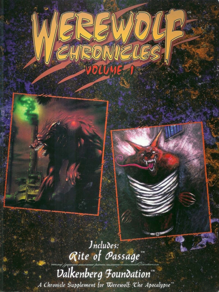 Werewolf Chronicles Volume I | PDF