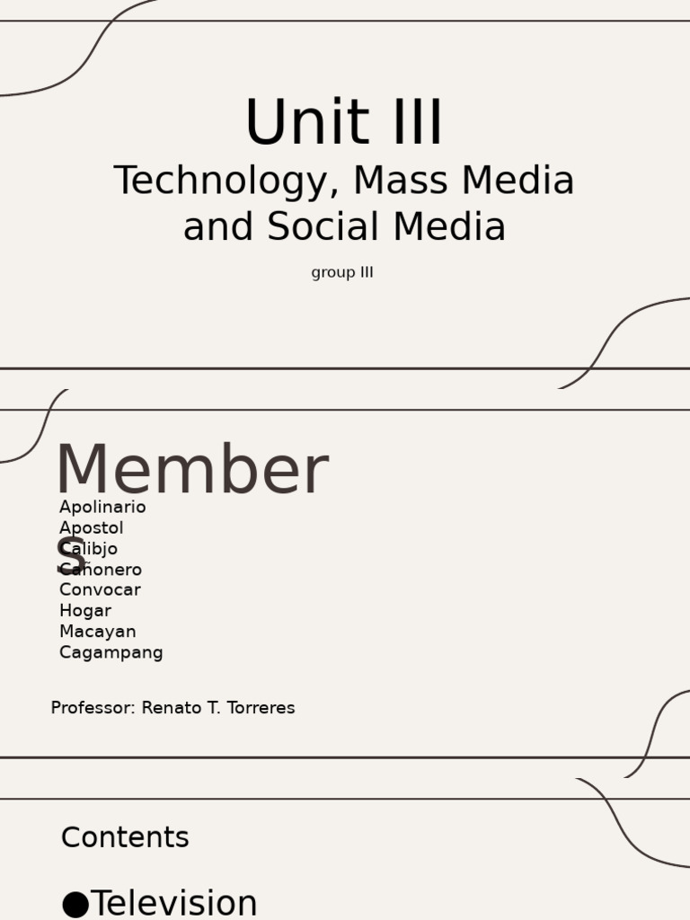 Group 3 Final | PDF | Satellite Television | Christian Denomination