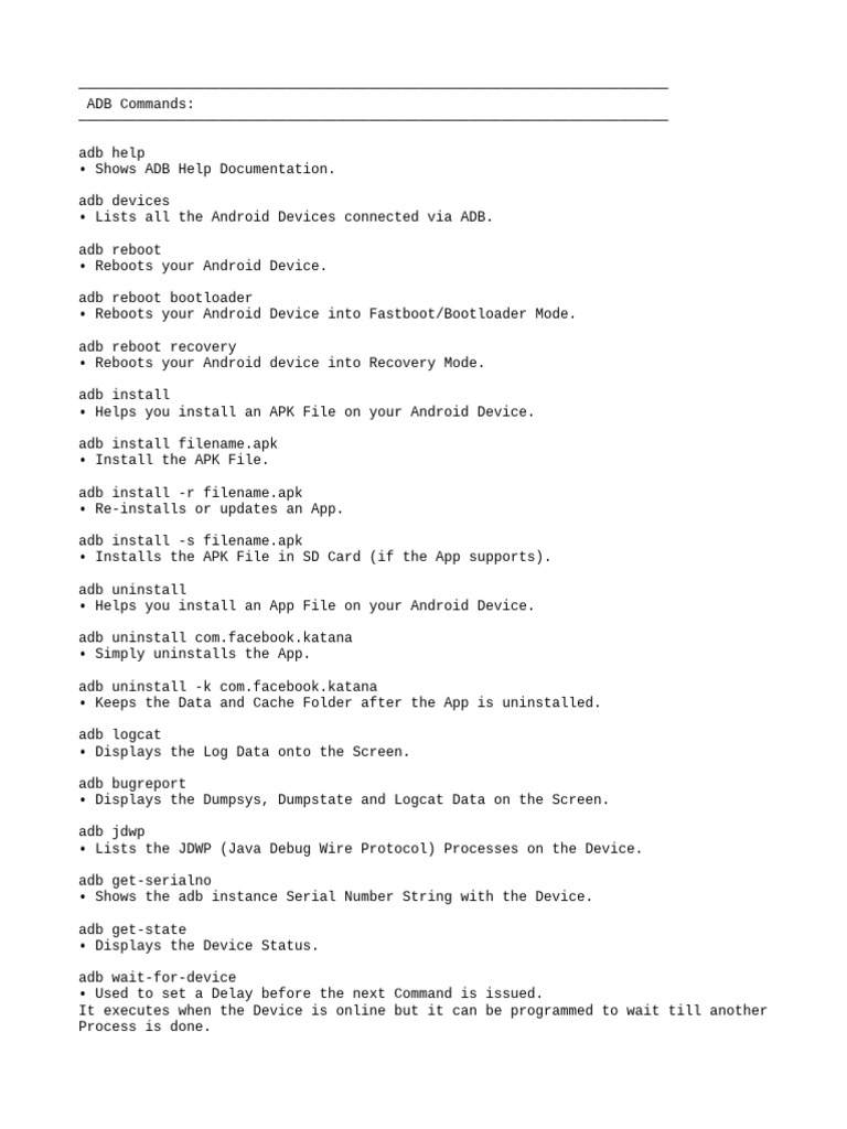 Commands | PDF | Booting | Computer Architecture